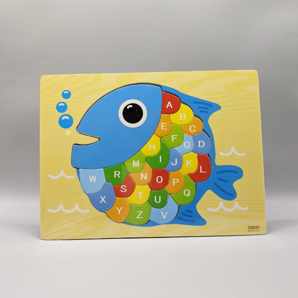 Fish Learning Alphabet Puzzles For Kids - Buy Toys in Lahore